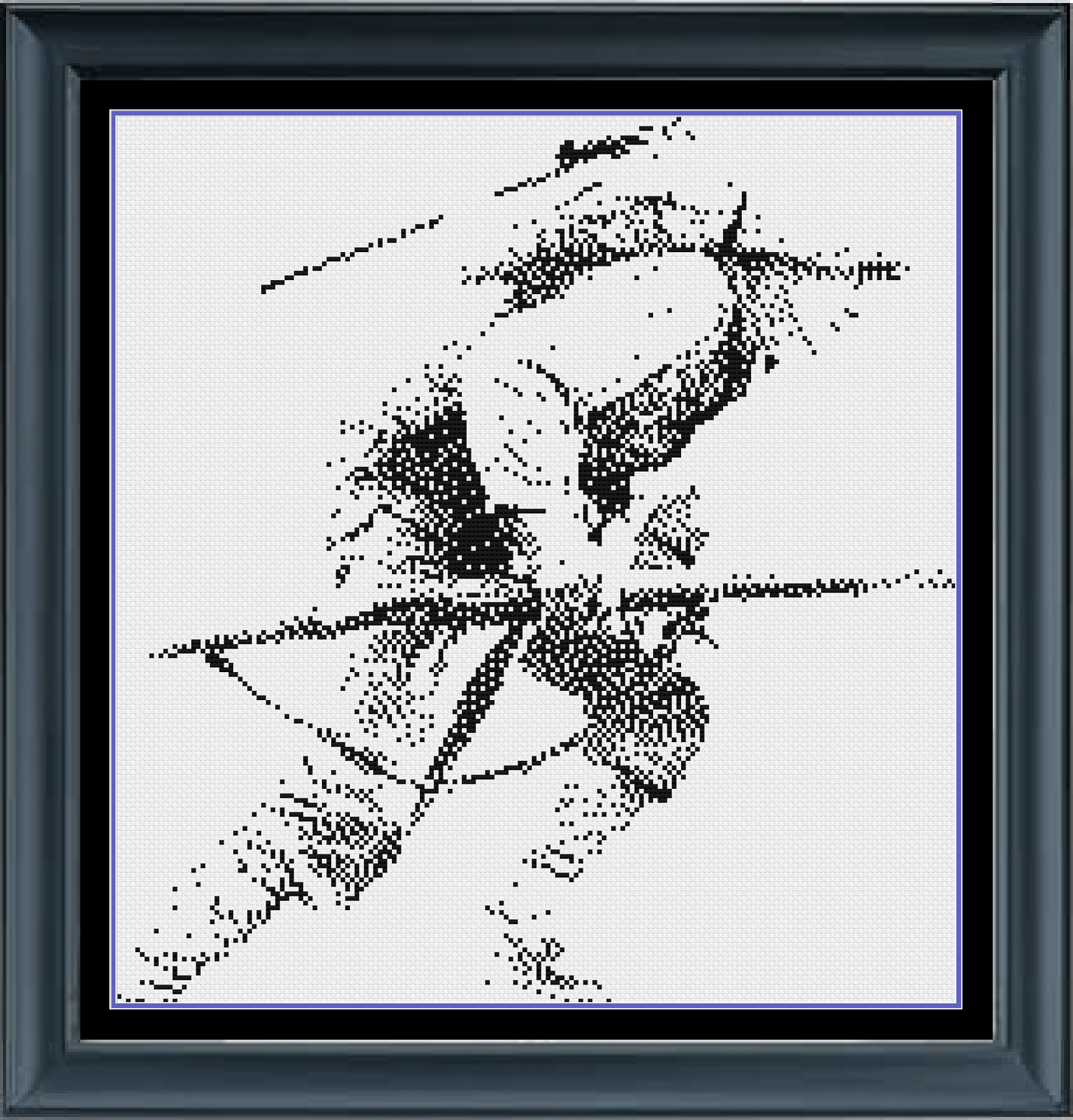 Army Soldier Cross Stitch Pattern | Military Cross Stitch Pattern | Bl ...
