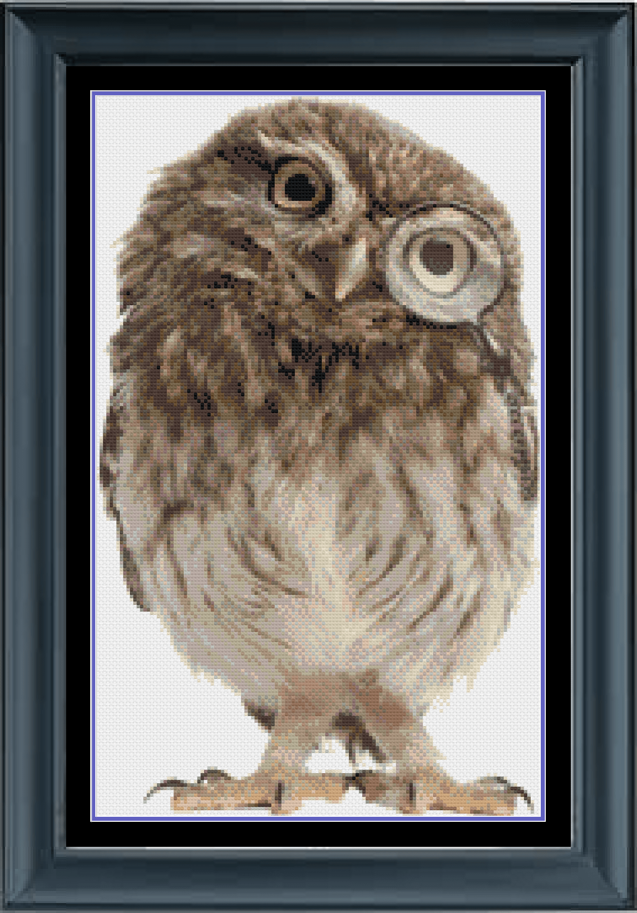 Owl Counted Cross Stitch Pattern | Animal Cross Stitch Pattern | PDF D ...
