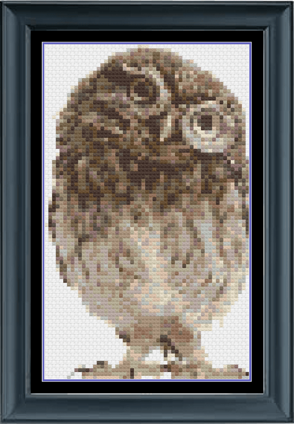 Owl Cross Stitch Pattern | Mini Cross Stitch | Cute Animal | PDF Downl ...